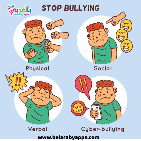 عبارات عن التنمر قصيرة 2021 - صور و لافتات ارشادية عن التنمر ⋆ بالعربي ...